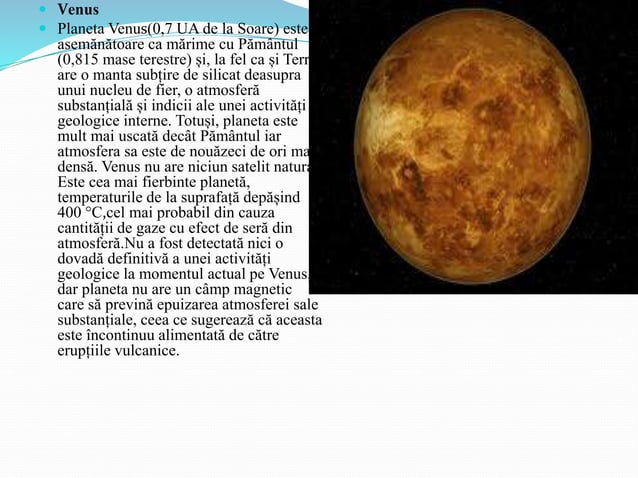 Planetele Sistemului Solar | PPTX