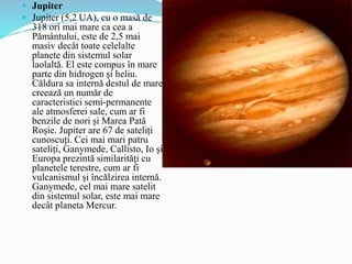 Planetele Sistemului Solar | PPTX