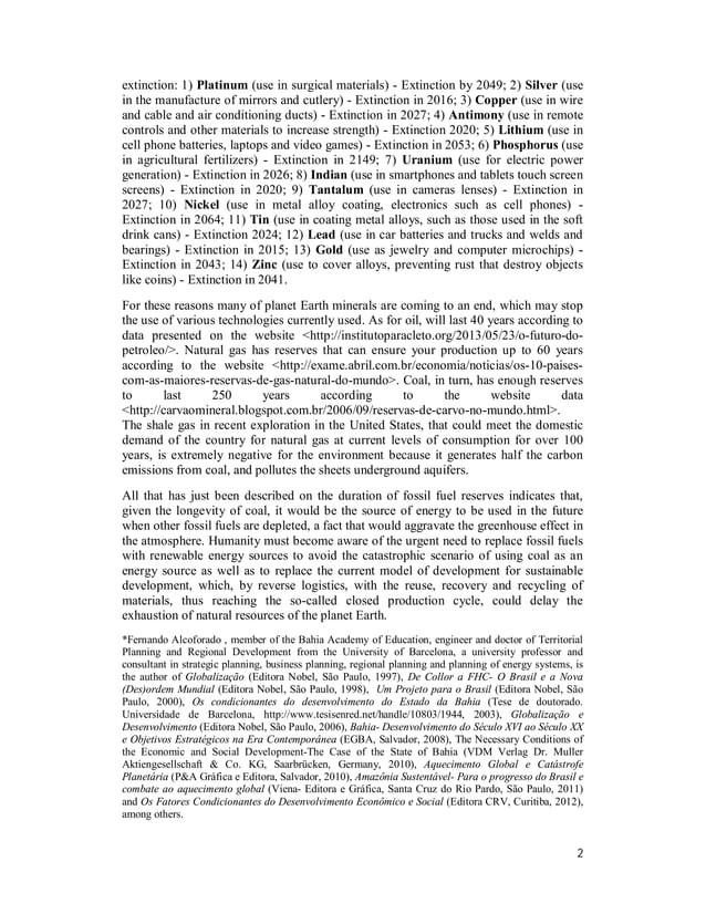 Planet earth and its limits on use of natural resources | PDF ...