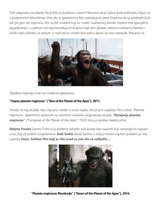 Planet majmuna filmovi | PDF