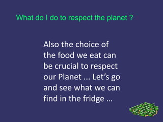 Planet and food | PPTX