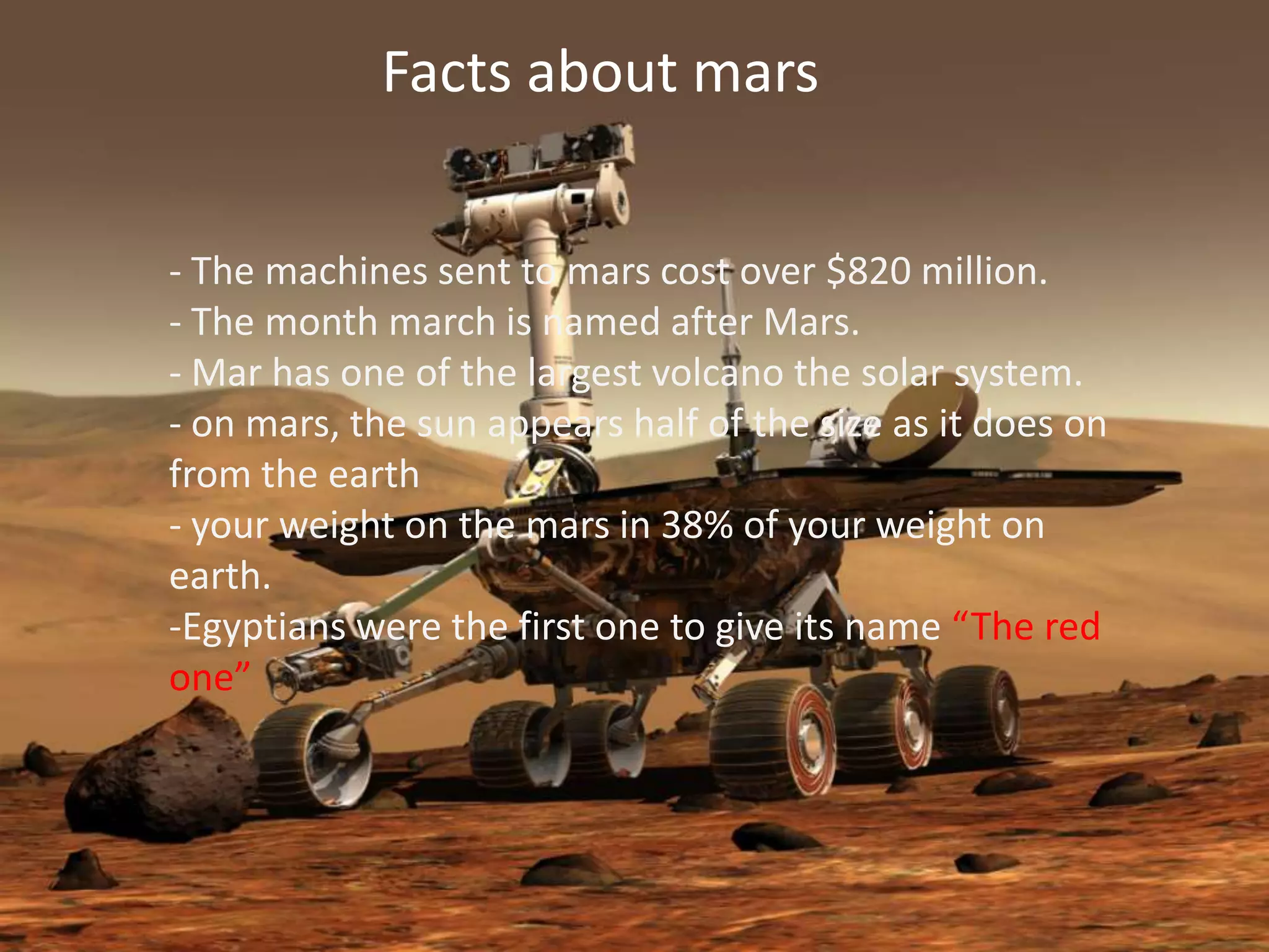 Planet Mars - Humza & Marvin | PPTX
