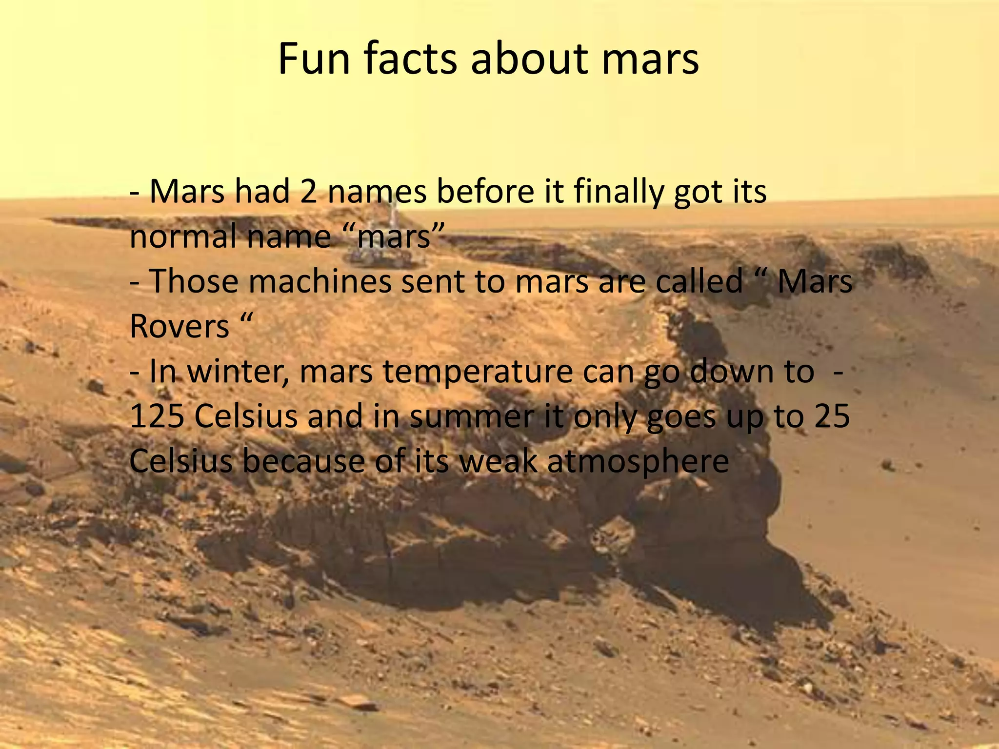 Planet Mars - Humza & Marvin | PPTX
