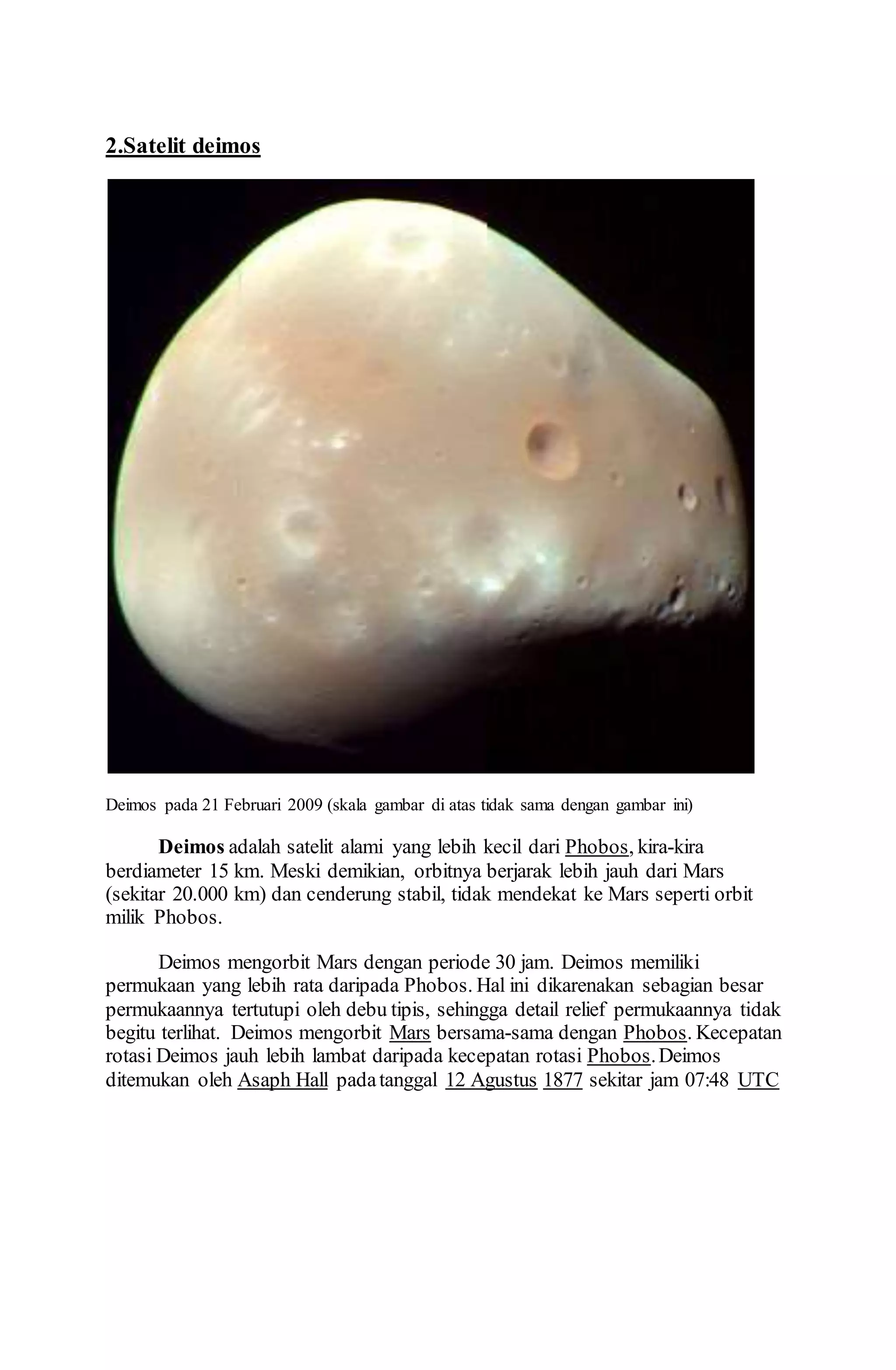 Planet mars | DOCX
