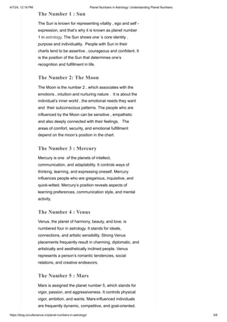 Planet Numbers in Astrology_ Understanding Planet Numbers.pdf ...
