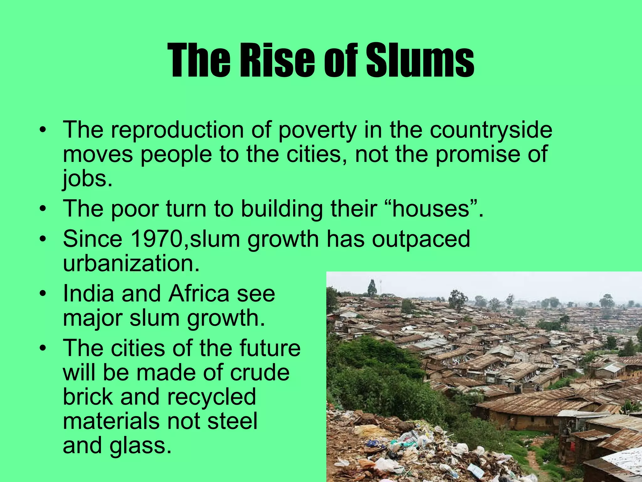 Planet of slums | PPT