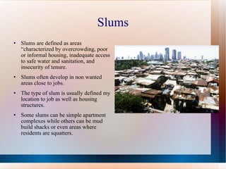 Planet of slums | PPT