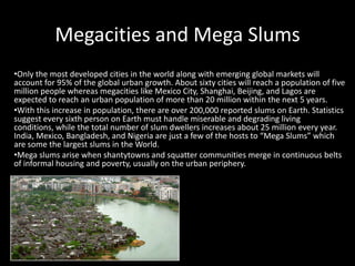Planet of slums powerpoint | PPTX | Debated Sensitive Social Issues ...