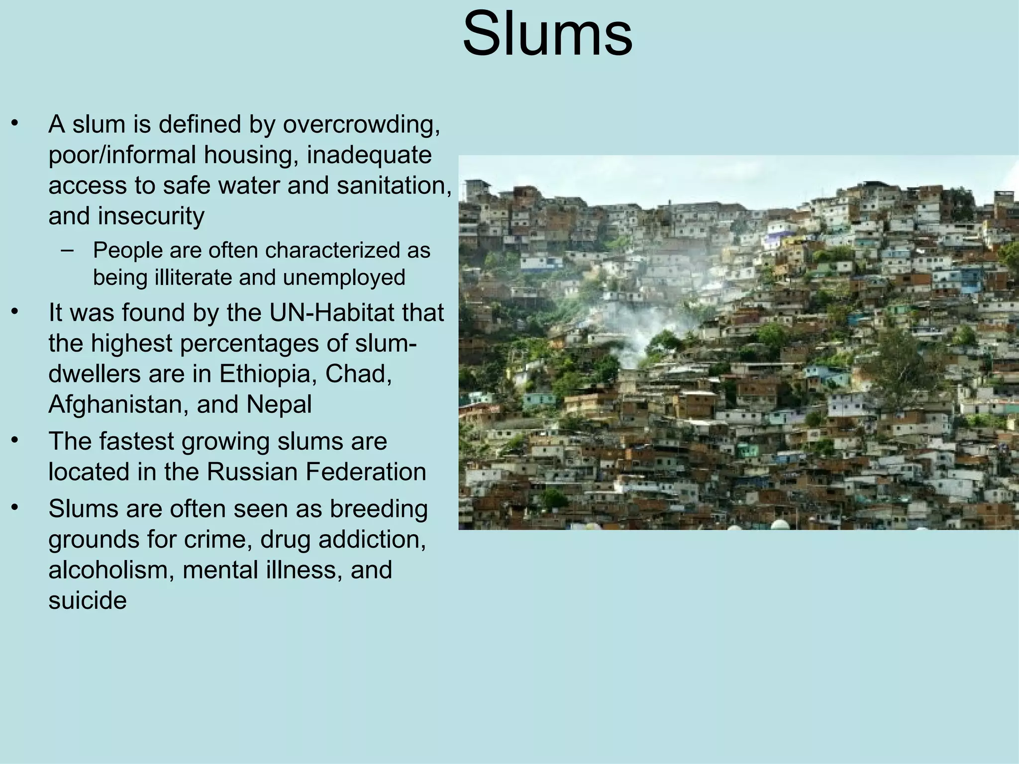 Planet of the slums presentation | PPT