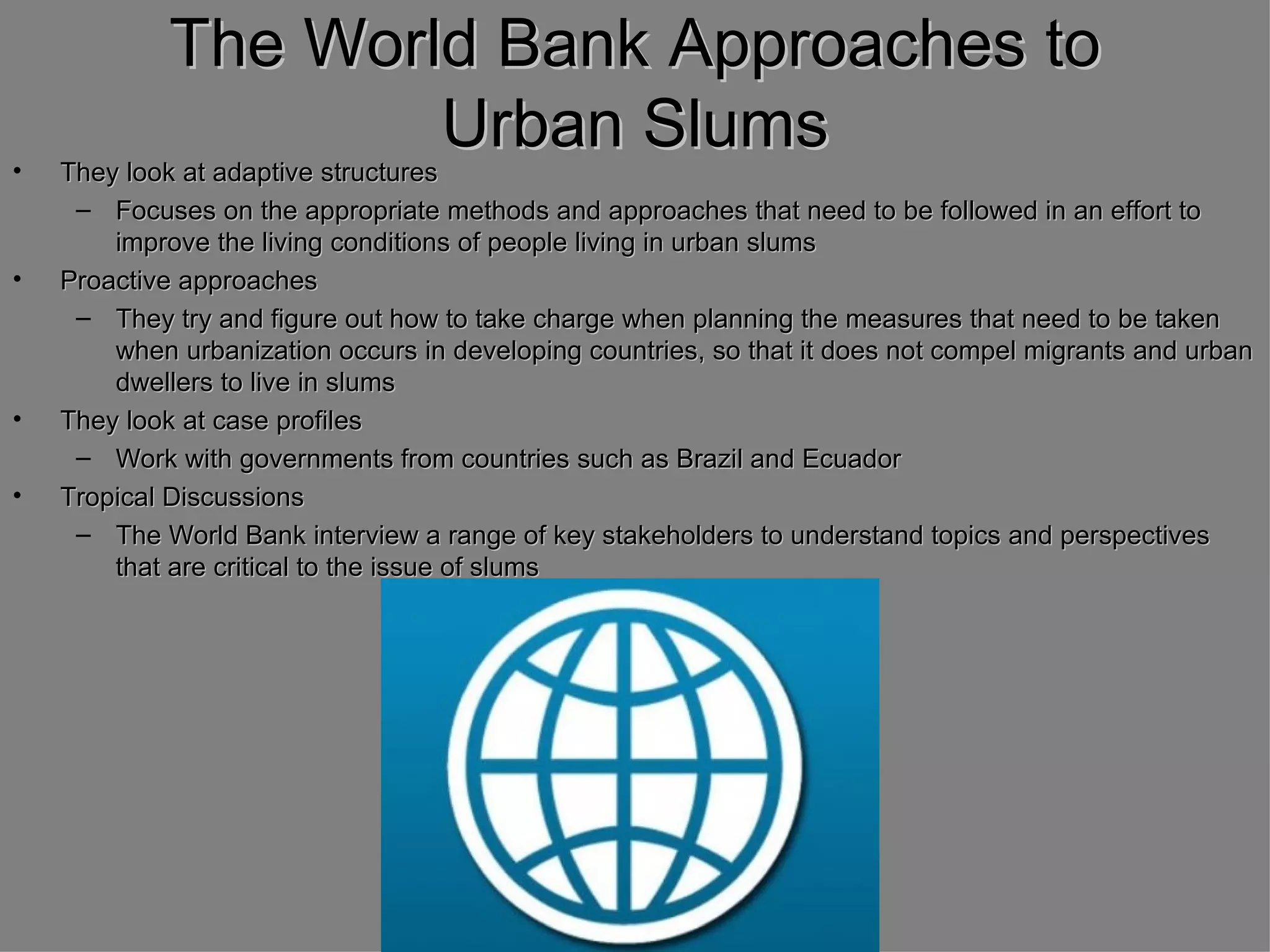 Planet of the slums presentation | PPT