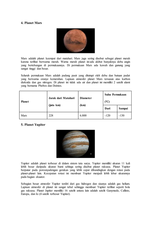 Planet planet | DOCX