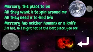 Poems About Mercury The Planet