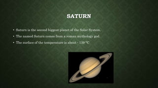 Solar System - Planet Research | PPTX