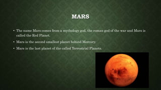 Solar System - Planet Research | PPTX