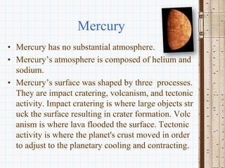 The Solar System | PPTX | Geography | Science