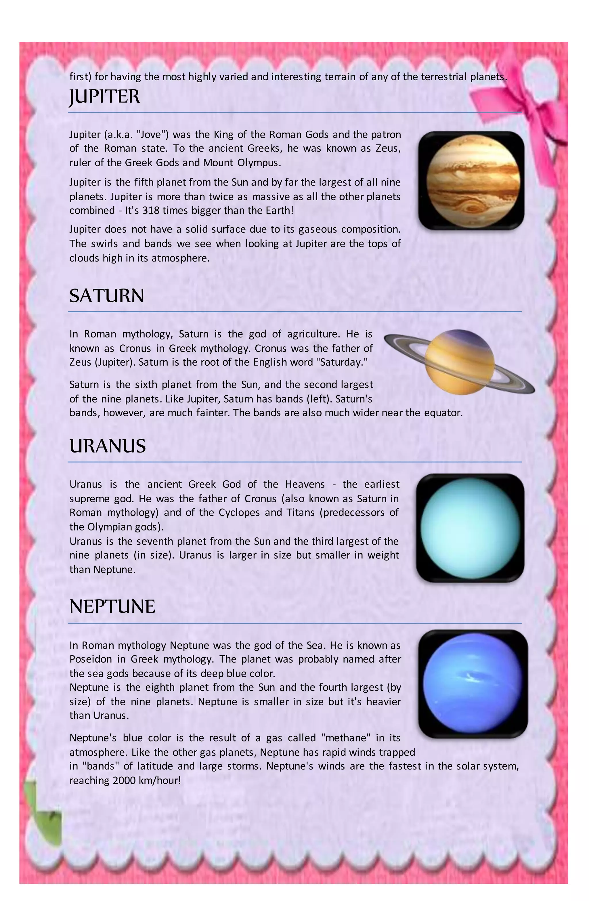 Planets | DOCX