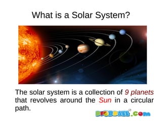 Elementary Solar System Ppt