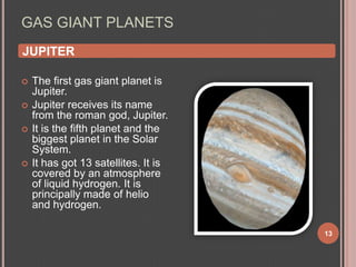 Planets in the solar system | PPT