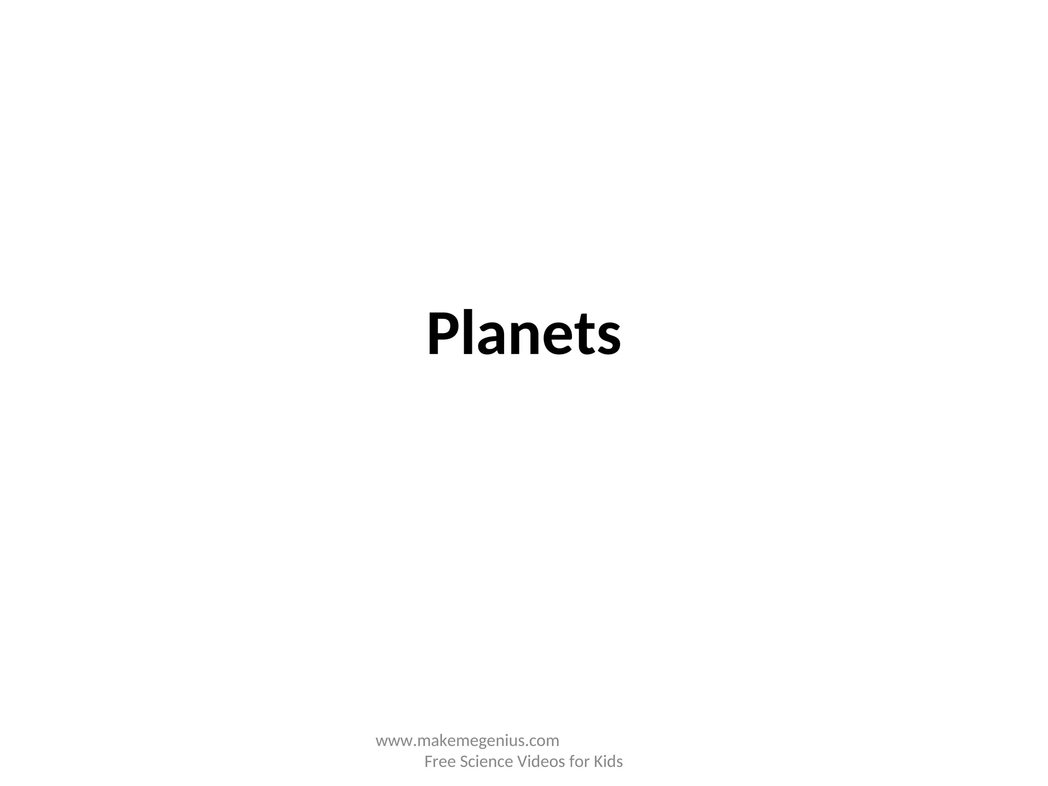 Planets Summary for kids and children basic | PPT