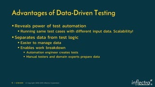 Data Driven Testing (Part 5) | PPT