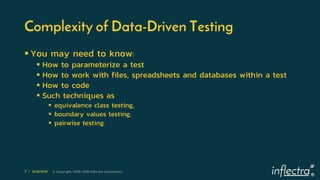 Data Driven Testing (Part 5) | PPT
