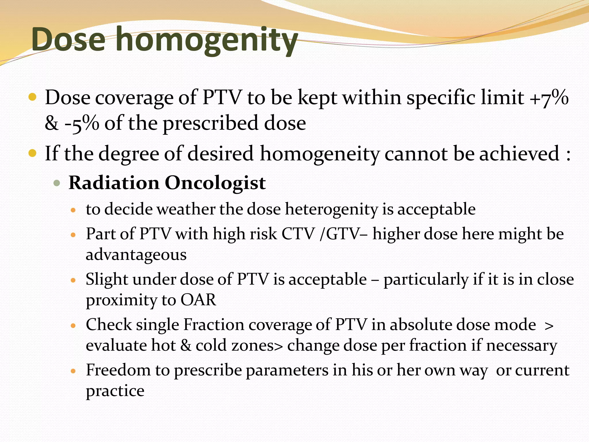 Breast Cancer Radiation Therapy: RT Plan evaluation & Recent Advances ...