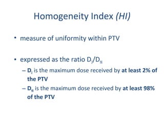 Radiotherapy plan evaluation in brain tumours | PPT