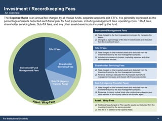 Plan Fee Levelization - Going "Back to the Future" | PDF | Mutual Funds ...