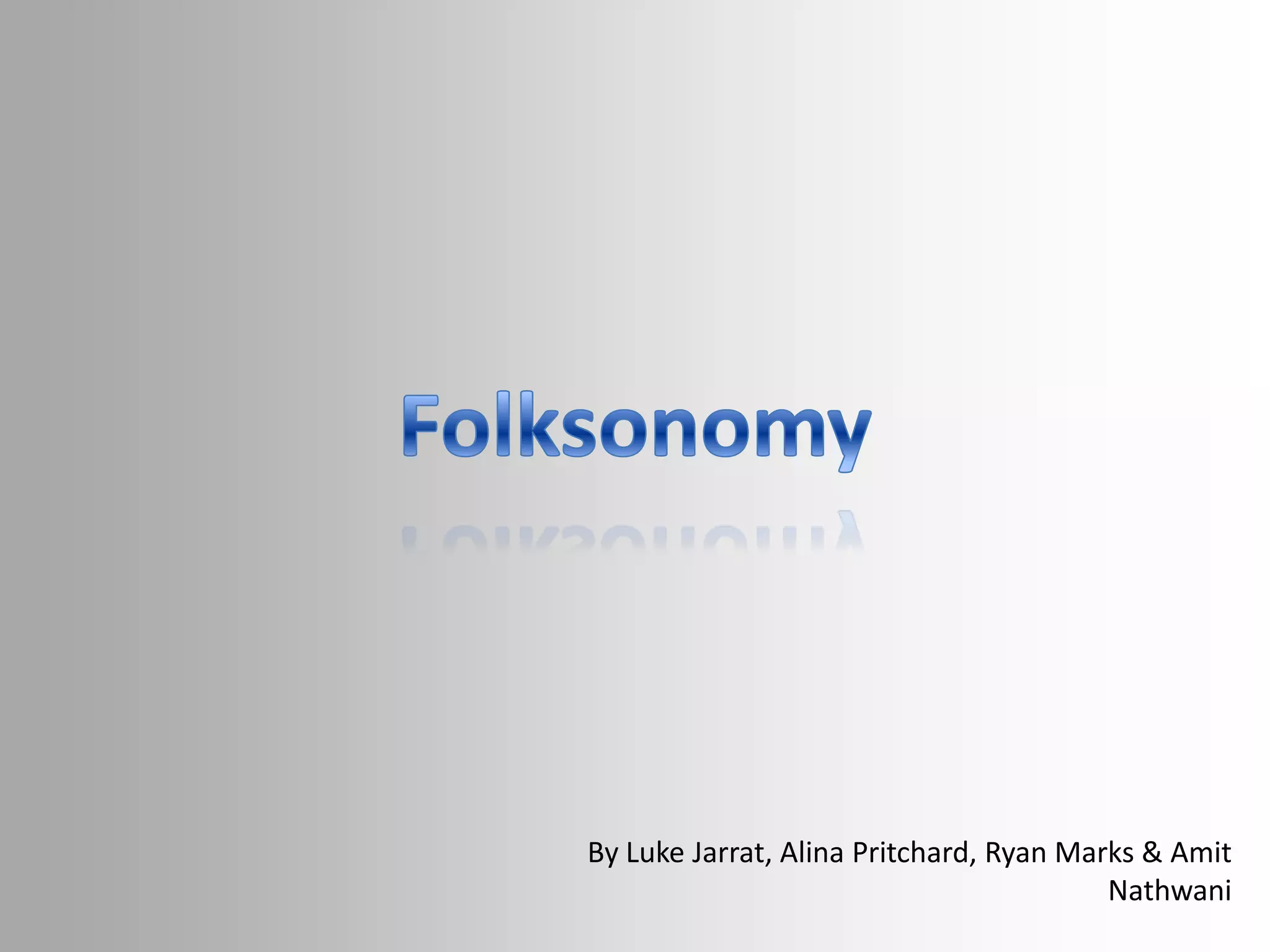 Folksonomy Presentation | PPT