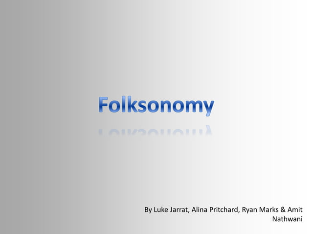 Folksonomy Presentation | PPT