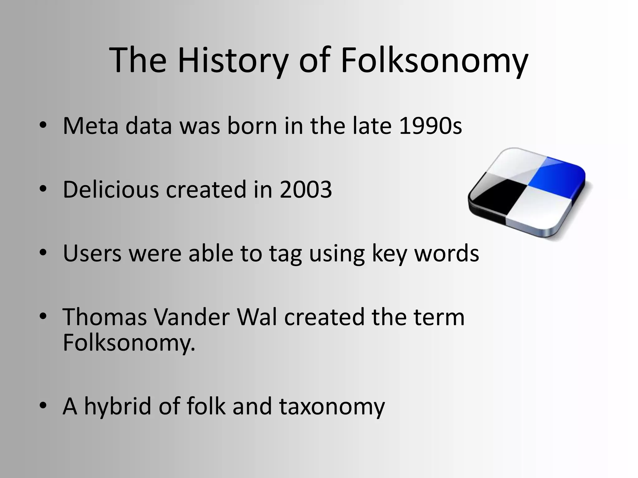 Folksonomy Presentation | PPTX