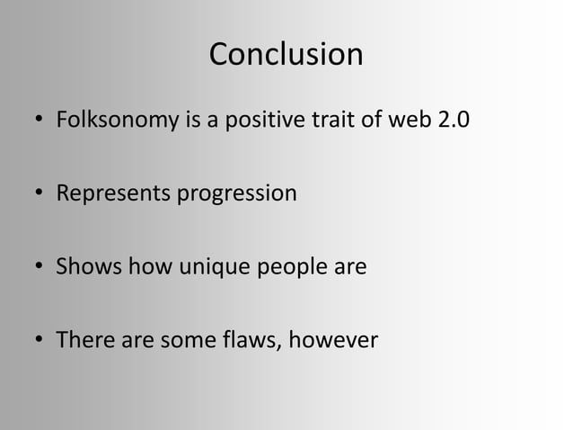 Folksonomy Presentation | PPTX