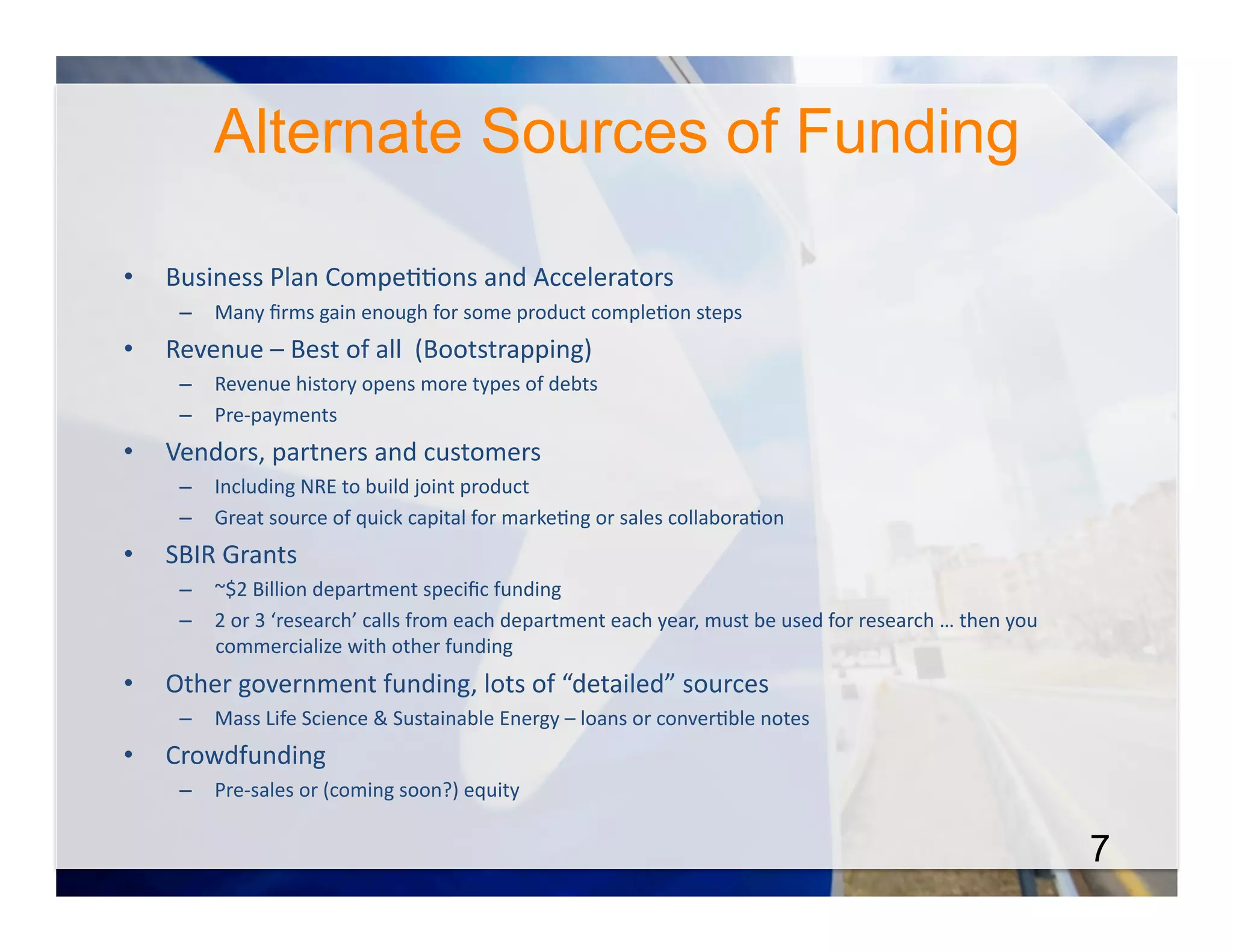 Plan for funding | PDF