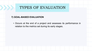 PLAN FOR MONITORING AND EVALUATING .pptx | Business | Business and Finance