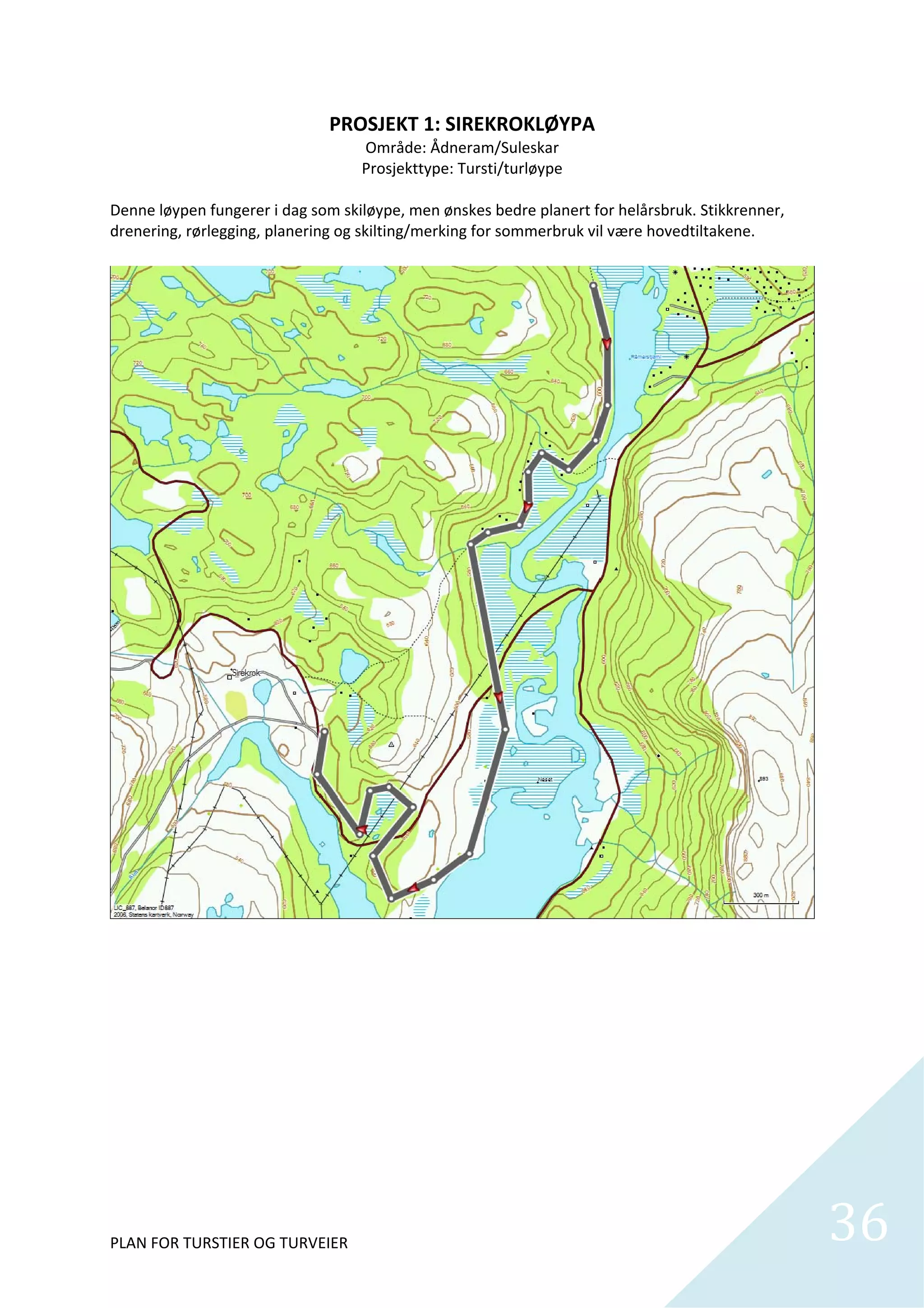 Plan for turstier og turveier | PDF