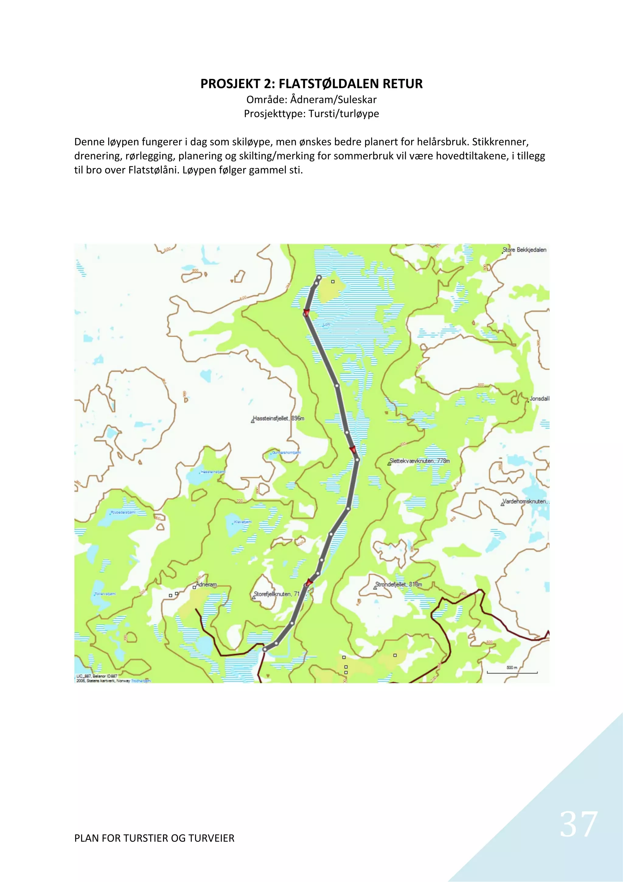 Plan for turstier og turveier | PDF