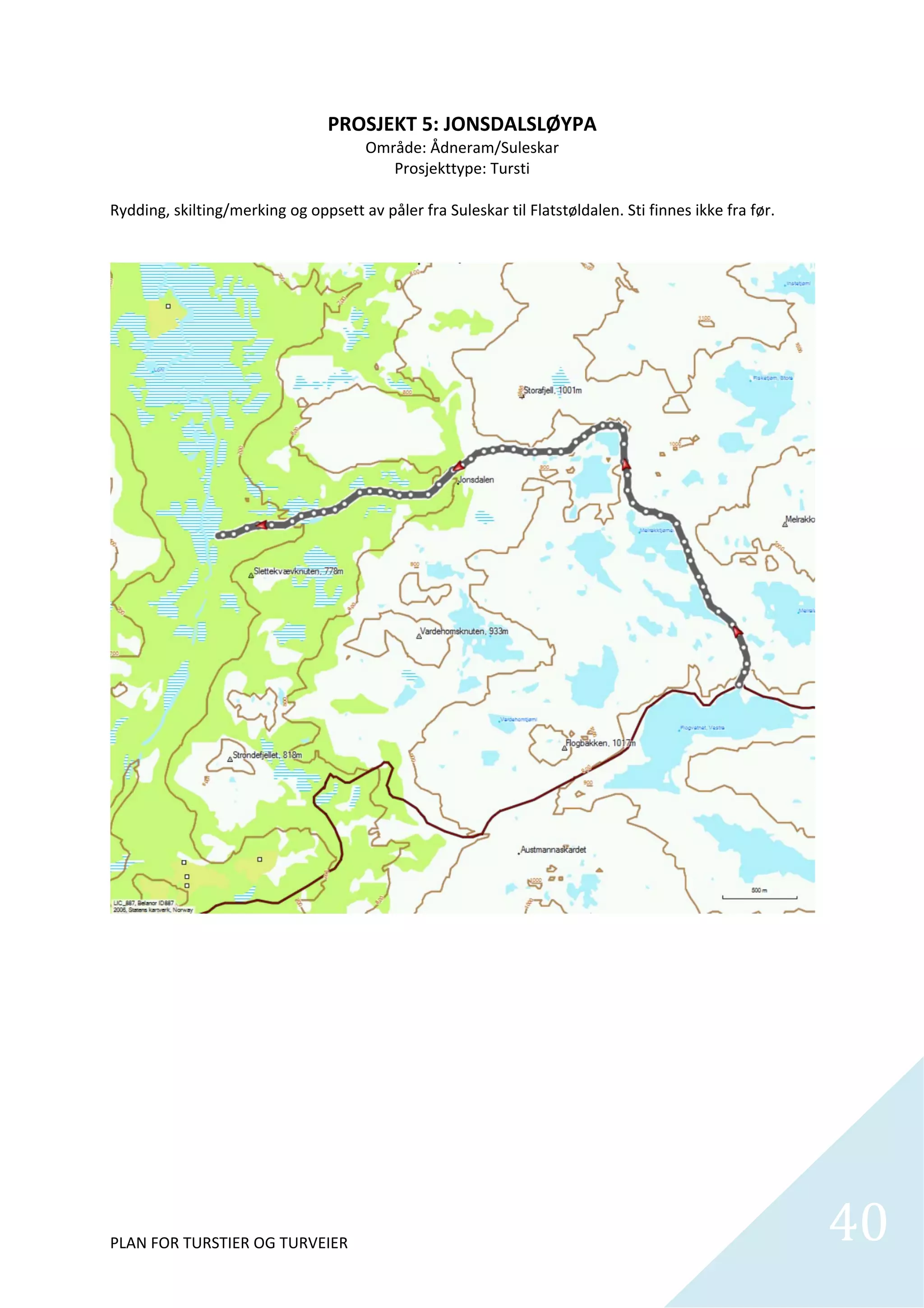 Plan for turstier og turveier | PDF