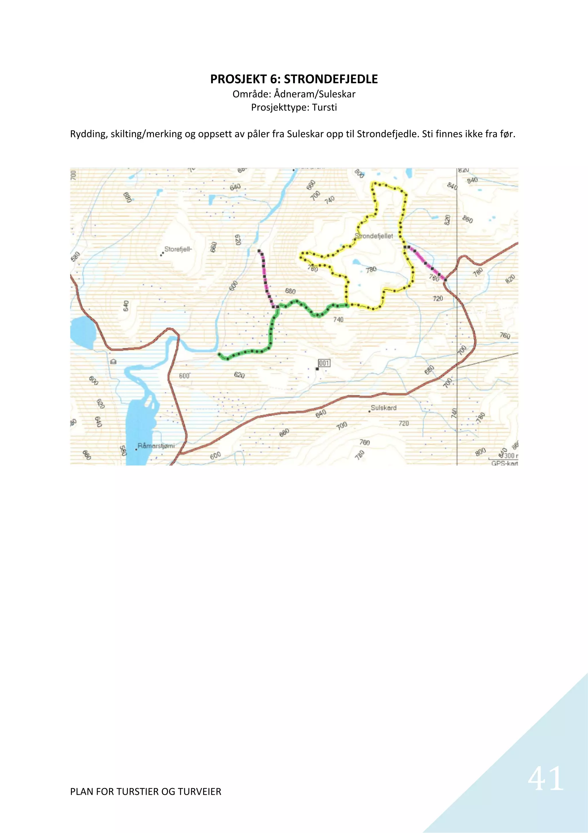 Plan for turstier og turveier | PDF