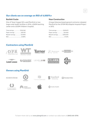 PlanGrid overview | PDF