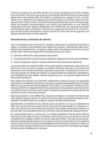 Planificación de Enlaces Radio en la Banda de HF | PDF
