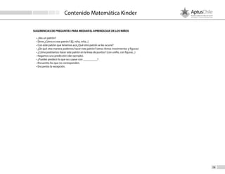 Planificación kínder-matemática | PDF