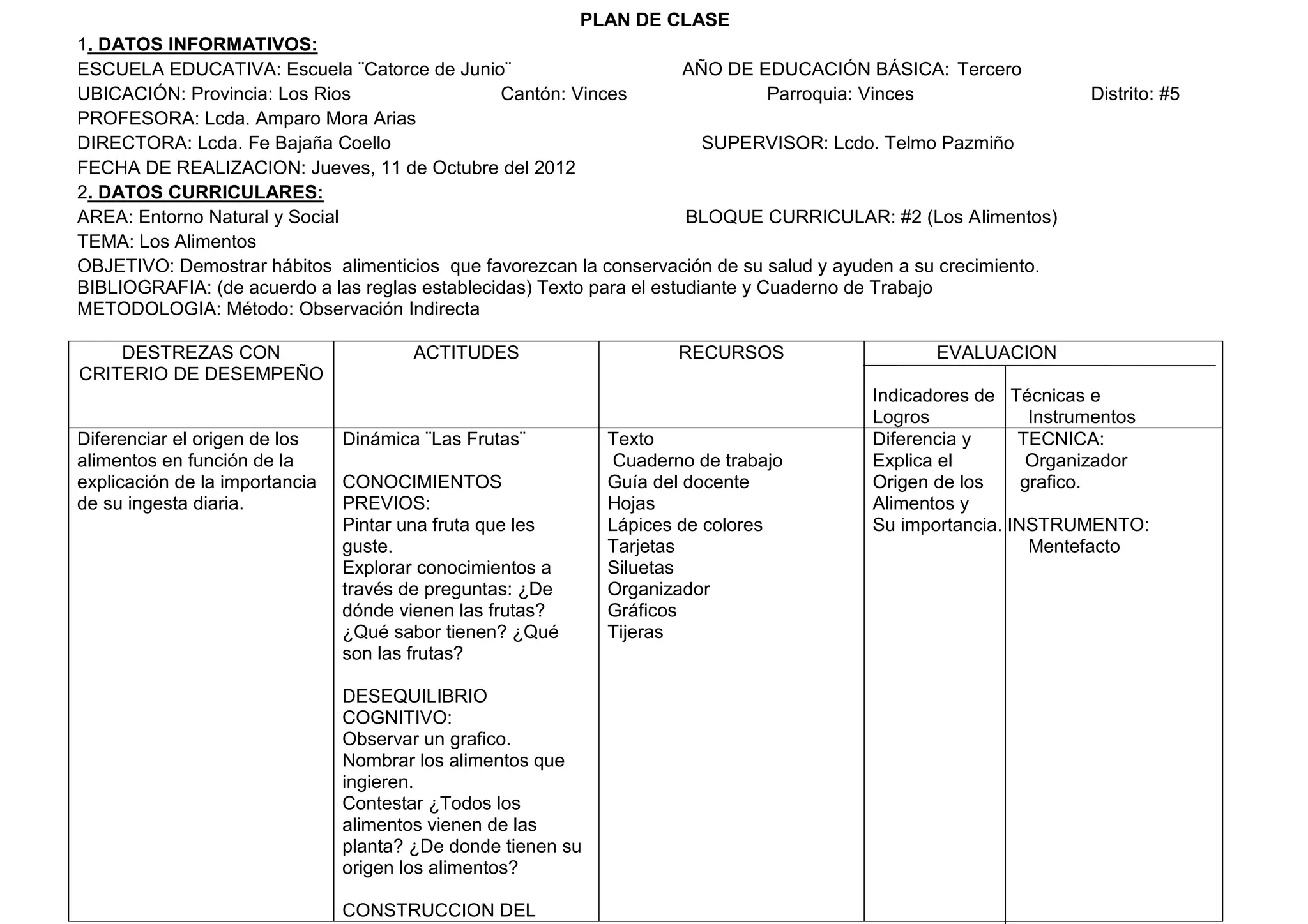 PLAN DE CLASE | PPT