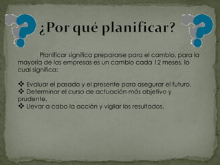 Planificacion de la calidad.#1 | PPT