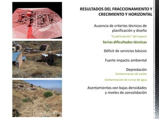 Problemática territorial en Cochabamba - Panel 1 | PPT