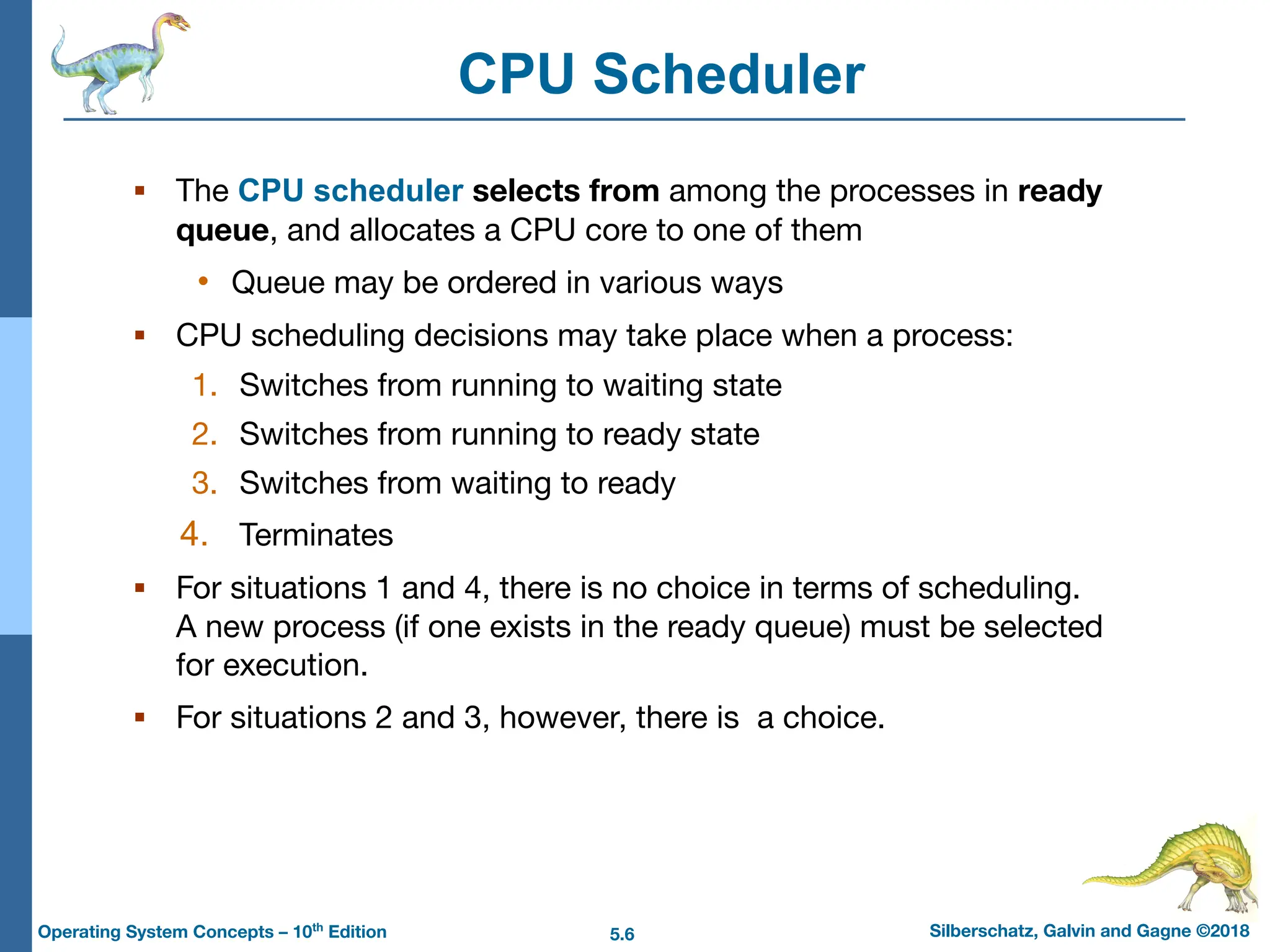 Planificador CPU en Linux Overview of Mass Storage Structure | PPT