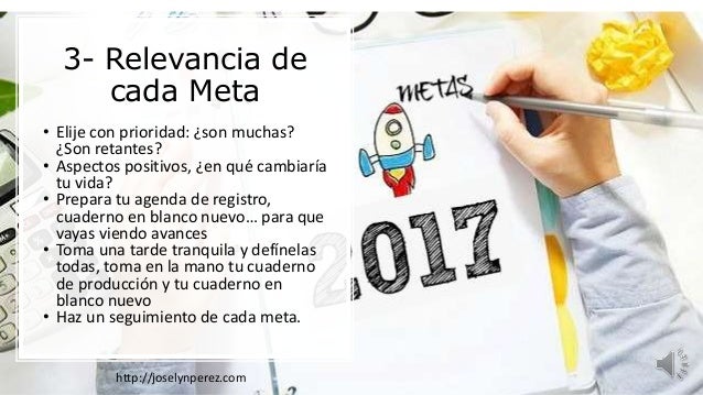 Planificadr de metas 2017