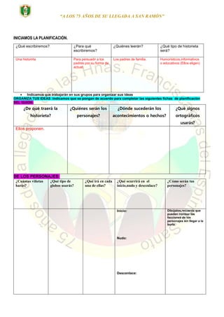 Planificamos la escritura de una historieta 2023.docx