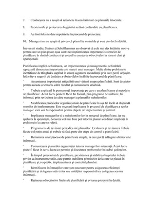 Planificarea | PDF