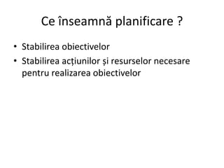 Planificarea proiectelor | PPTX