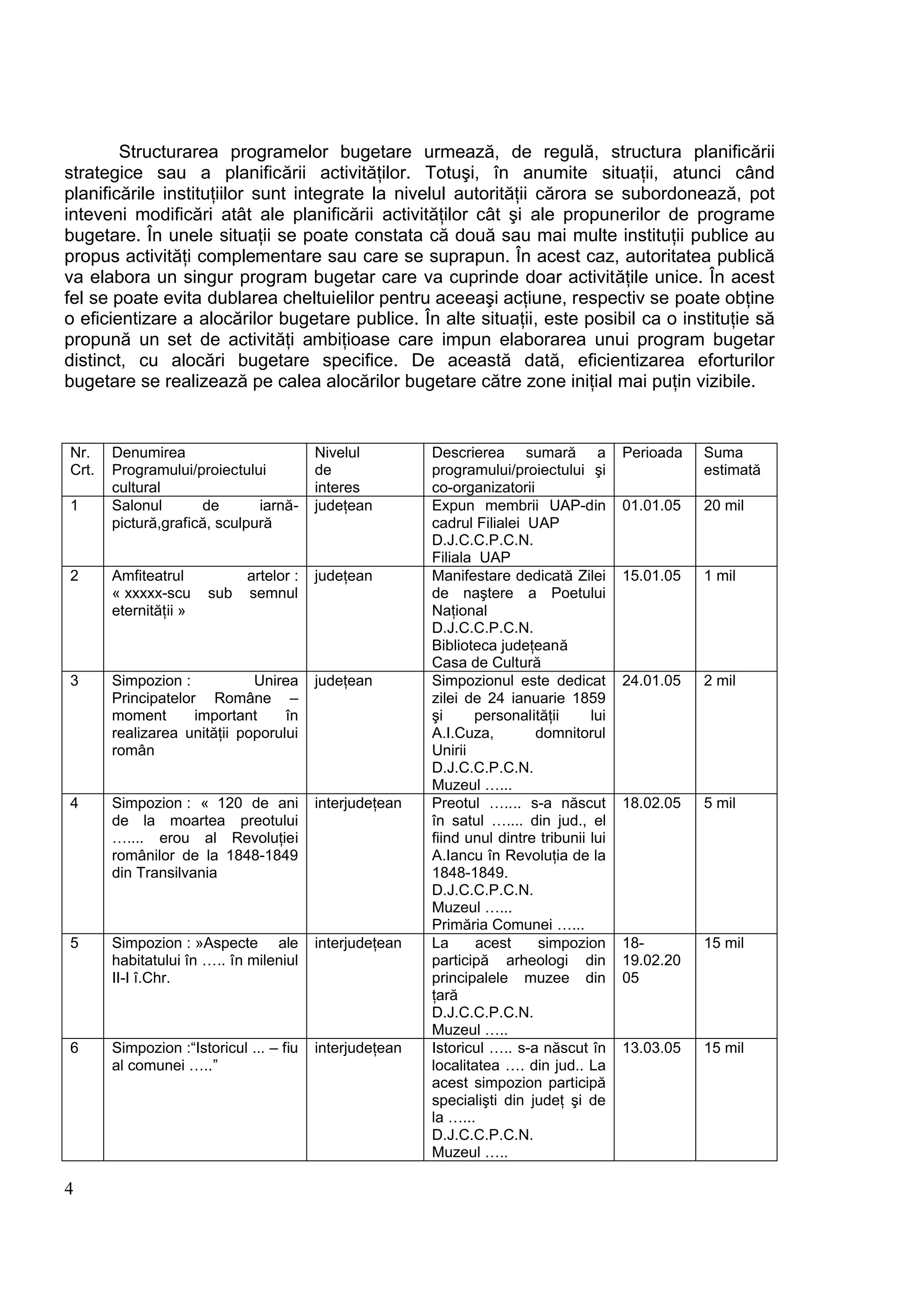 Planificare bugetara publica | PDF